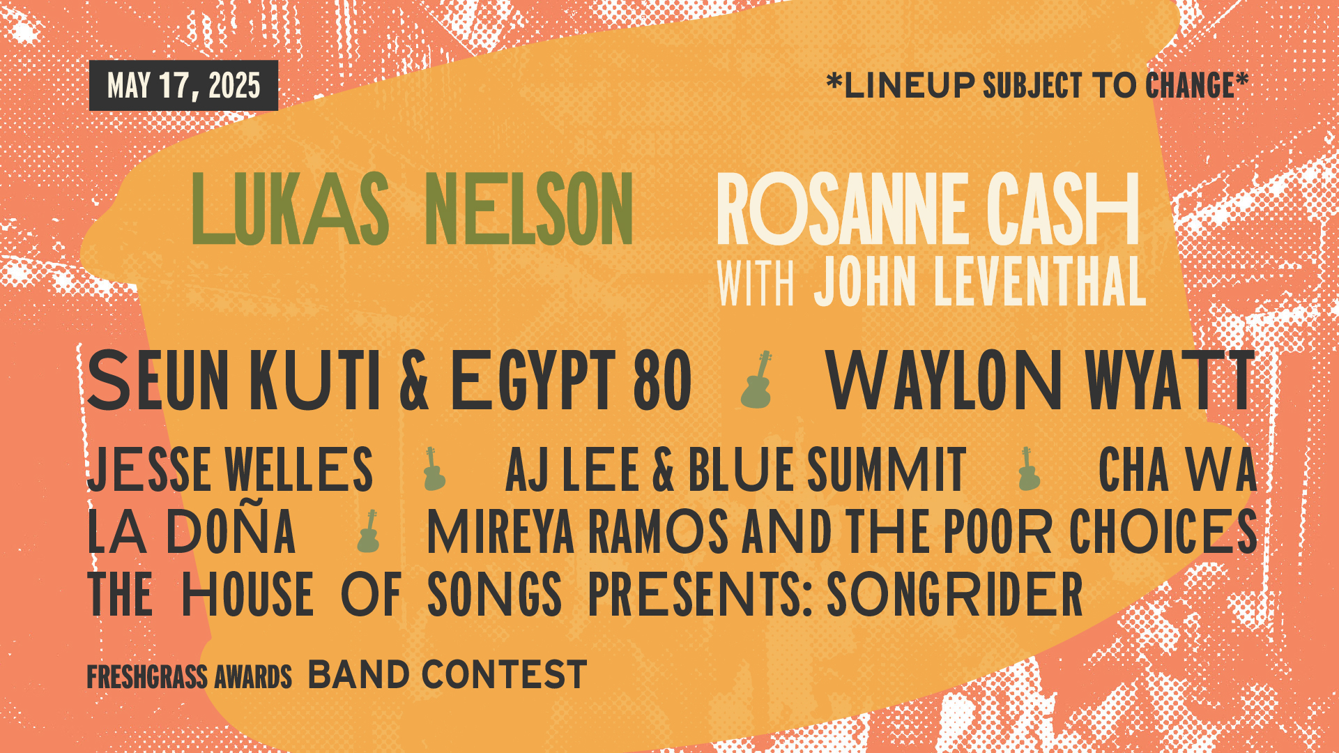 FreshGrass | Bentonville Lineup - FreshGrass Festival